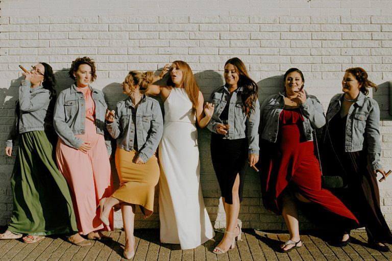 Best Bridal Party Portraits . FLOFOTO Wedding Photography - Flofoto